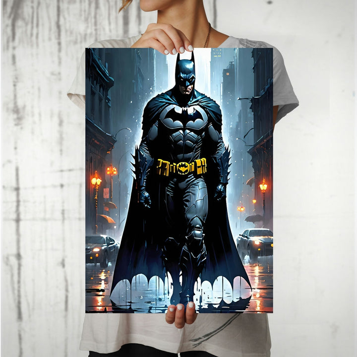 High-Quality Metal Posters - Superheroes Batman BAT12 | Vibrant Colors ...