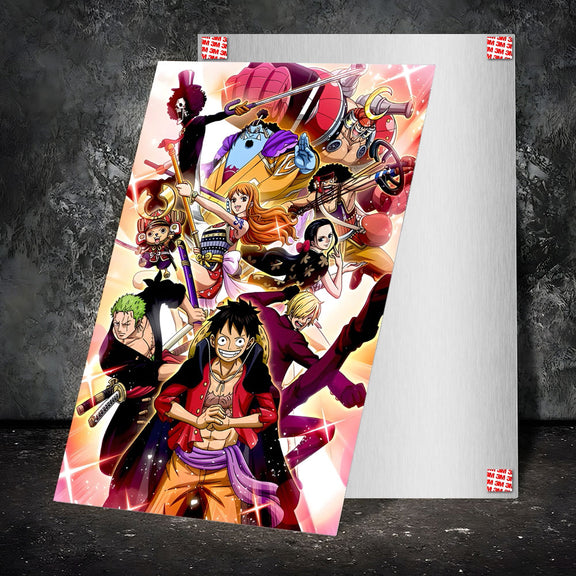 High-Quality Metal Posters - One Piece Ninja Art | Vibrant Colors ...