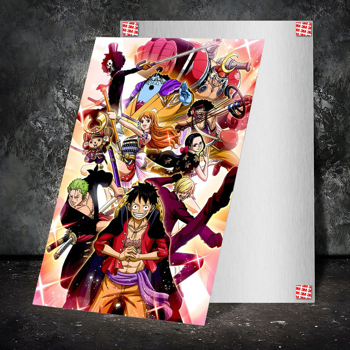 High-Quality Metal Posters - One Piece Ninja Art | Vibrant Colors ...