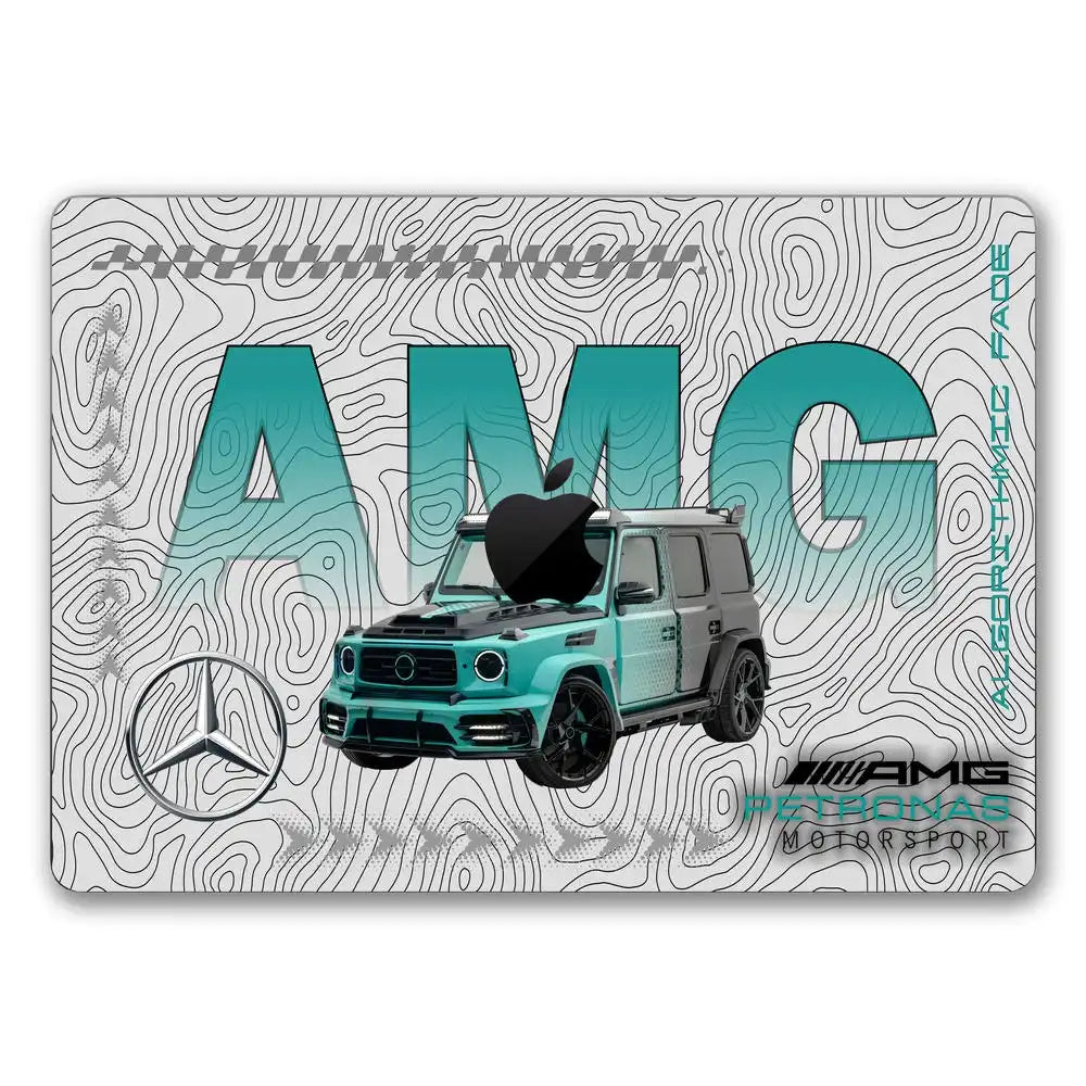 Mercedes AMG G63 Teal Laptop Skin for MacBook | Buy Online Now ...