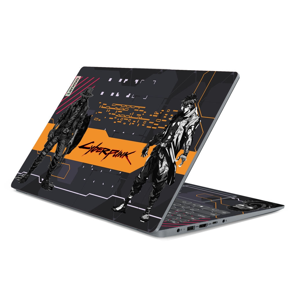 Shop Cyberpunk Tech Mercenary Laptop Skin for Lenovo | Buy Online Now ...