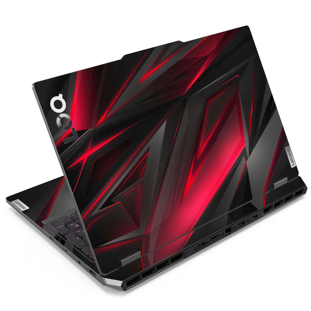 Shop Black Red 3D Pattern Laptop Skin for Lenovo LOQ | Buy Online Now ...