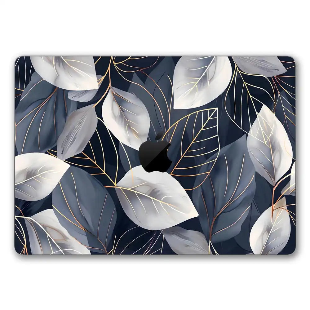 Monochrome Leaves Nature Design Laptop Skin for MacBook | Buy Online ...
