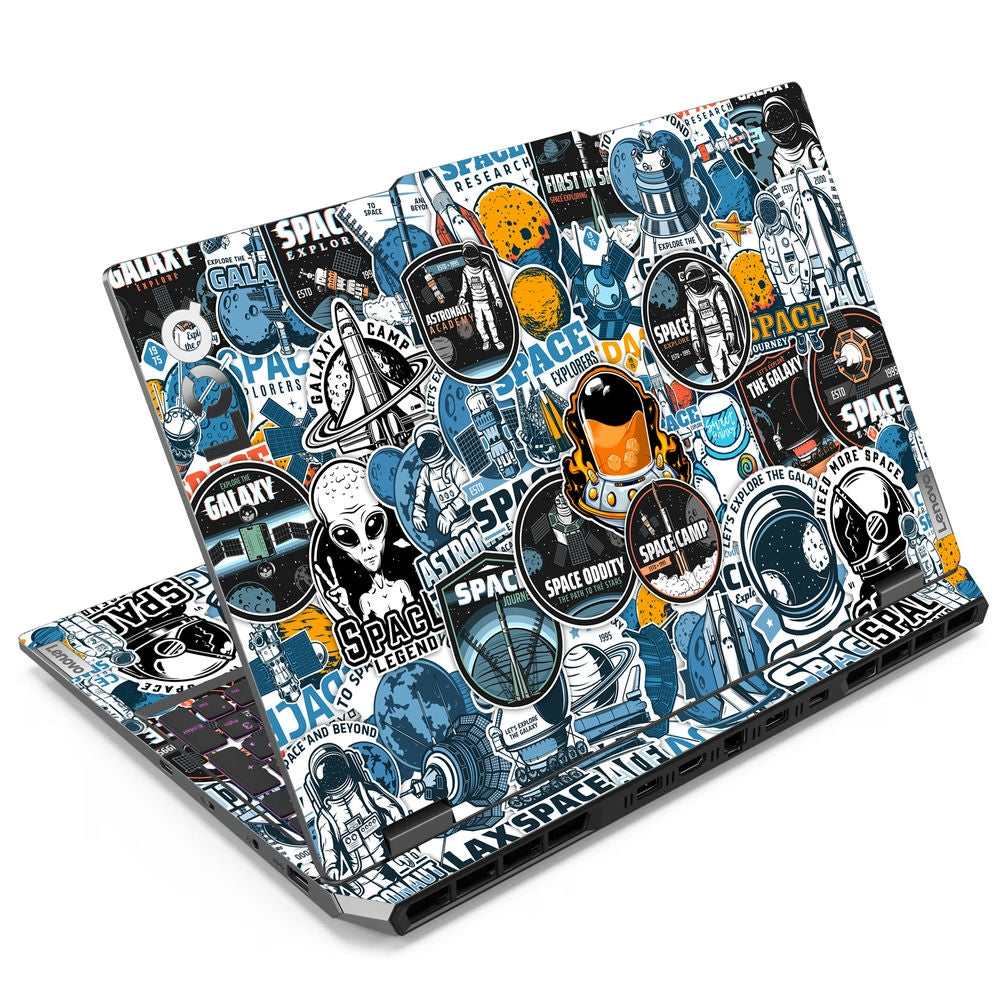 Shop Space Sticker Bomb Laptop Skin for Lenovo LOQ | Buy Online Now ...