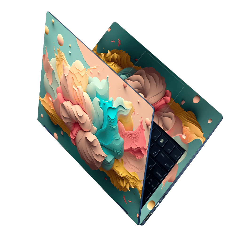 Shop Candy and Ice Cream Composition Laptop Skin | Buy Online Now ...