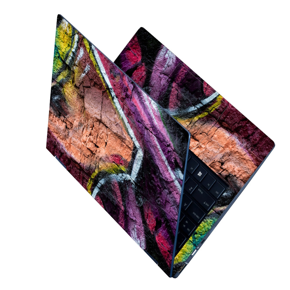 Shop Abstract Creative Mural Graffiti Laptop Skin | Buy Online Now ...