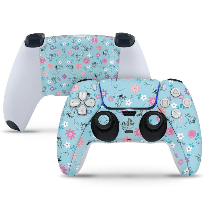 PlayStation 5 Controller Skin - Black Honey Floral – SkinsLegend