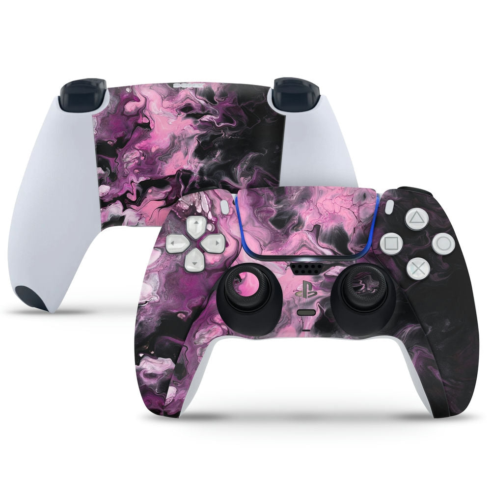 PlayStation 5 Controller Skin - Light Megenta Stroke on Stone – SkinsLegend
