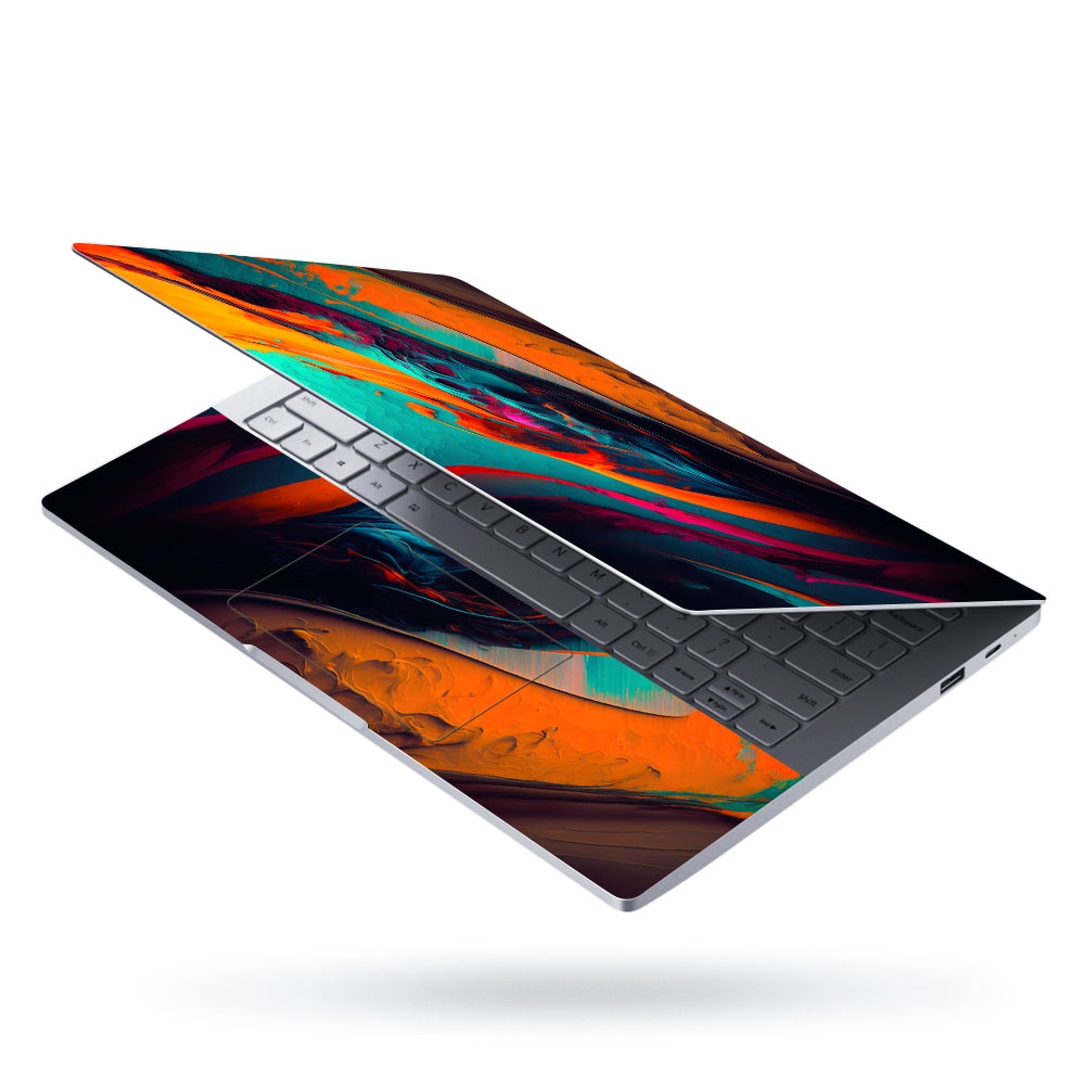 Shop Abstract Painting Color Texture Laptop Skin | Buy Online Now ...