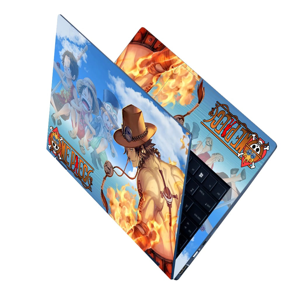 Shop One Piece Fire Laptop Skin | Buy Online Now – SkinsLegend