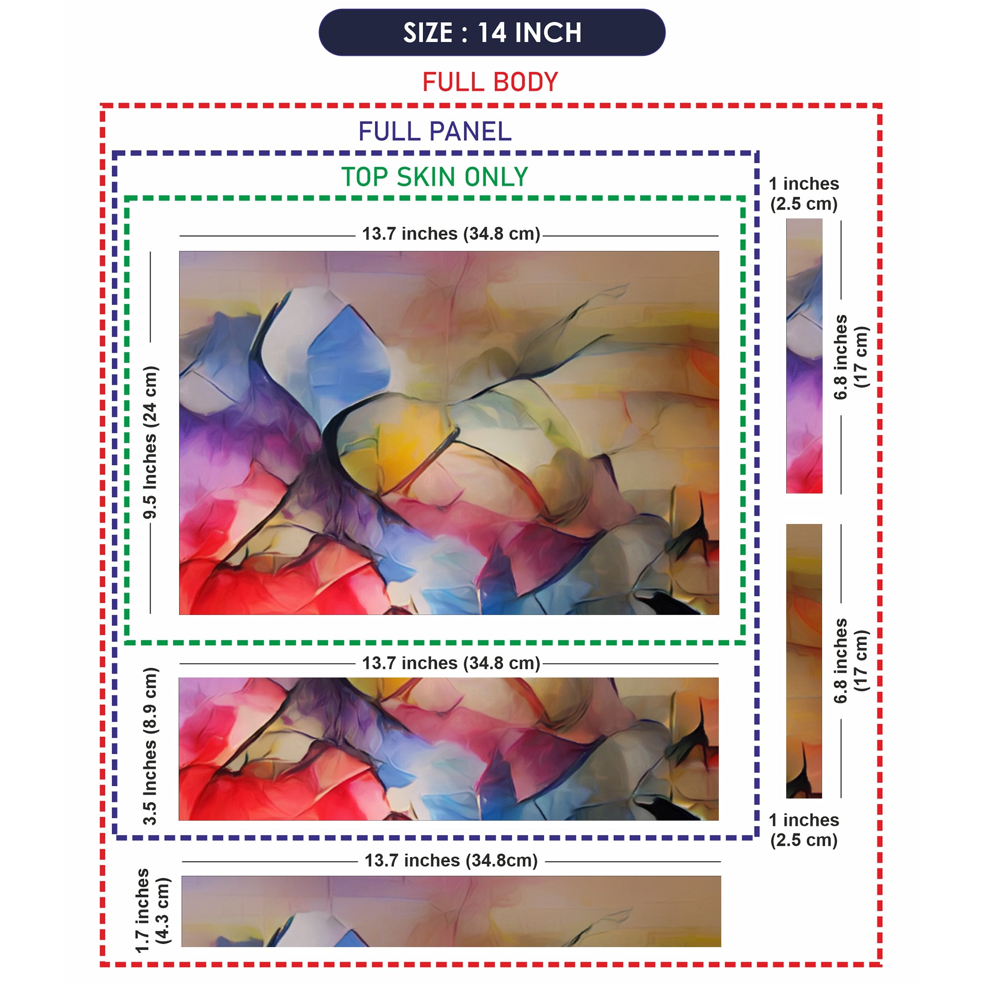 Shop Fused Art Laptop Skin | Buy Online Now – SkinsLegend