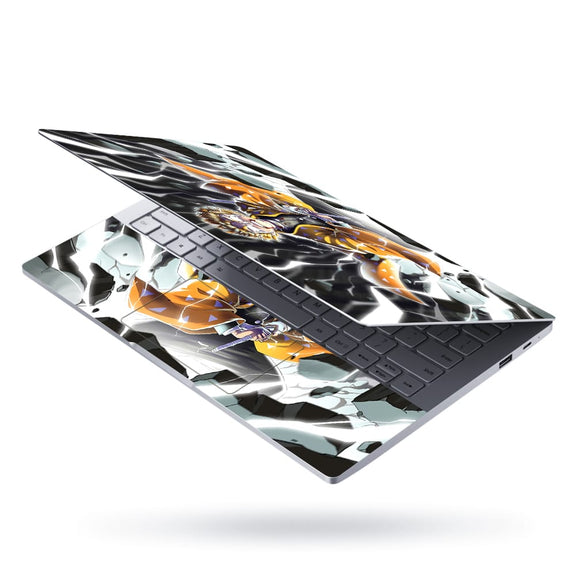 Shop Zenitsu Agatsuma Cool Demon Slayer Laptop Skin | Buy Online Now ...