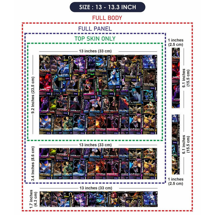 Shop Mobile Legends Sticker Bomb DS3 Laptop Skin | Buy Online Now ...