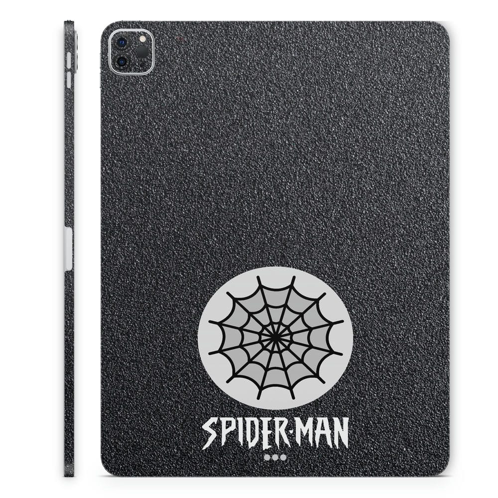 Spiderman Web on Dusty Black Tablet Skin Wrap - Elevate Your Tablet's ...