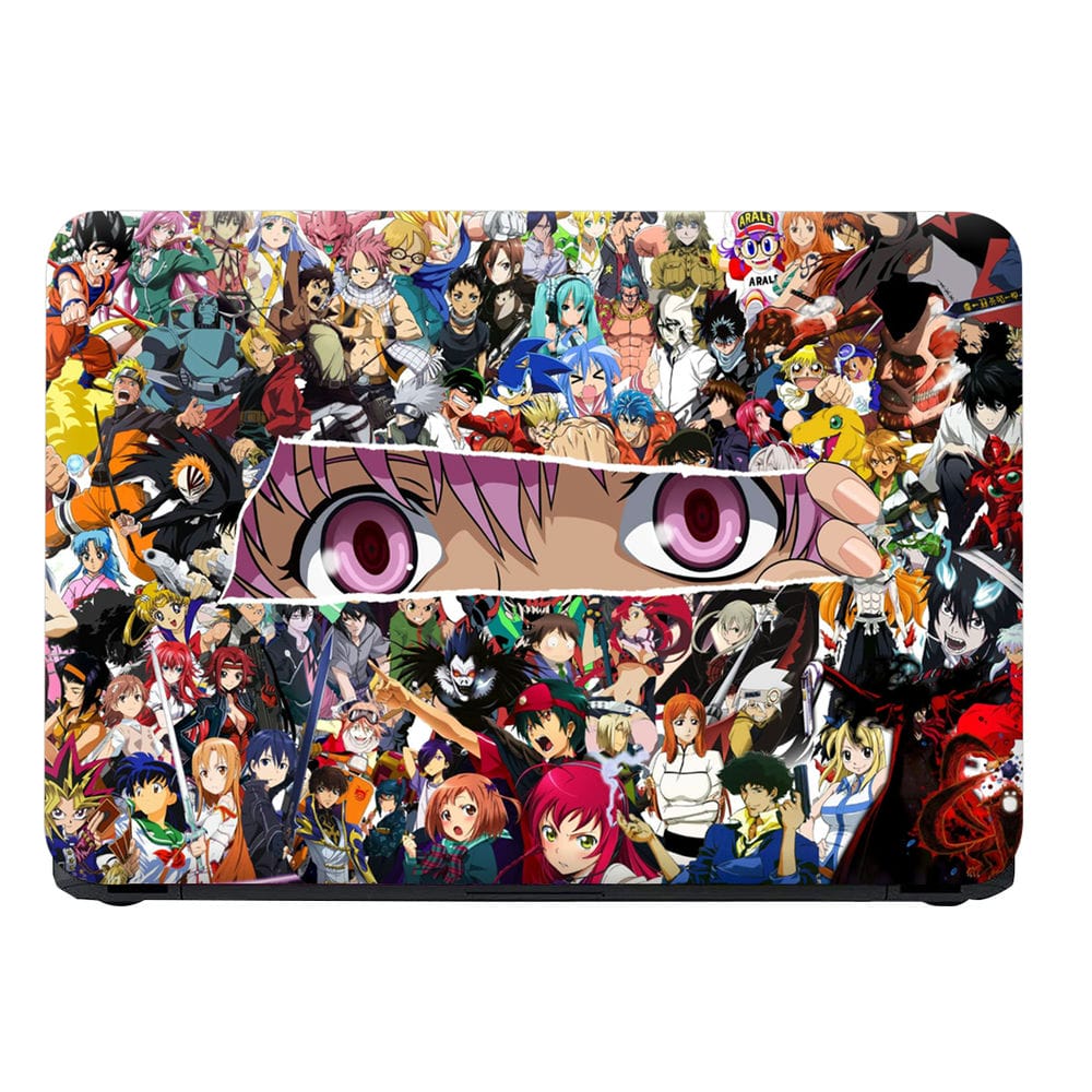Shop Anime Crossover Laptop Skin | Buy Online Now – SkinsLegend