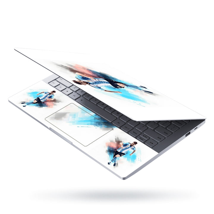 Shop Lionel Messi Artwork Football Laptop Skin | Buy Online Now ...