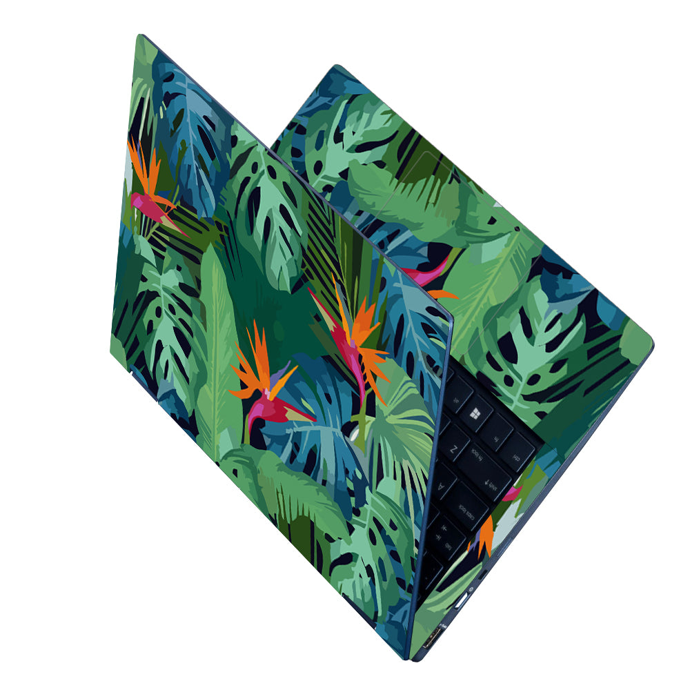 Shop Multi Leaves Painting Art Laptop Skin | Buy Online Now – SkinsLegend