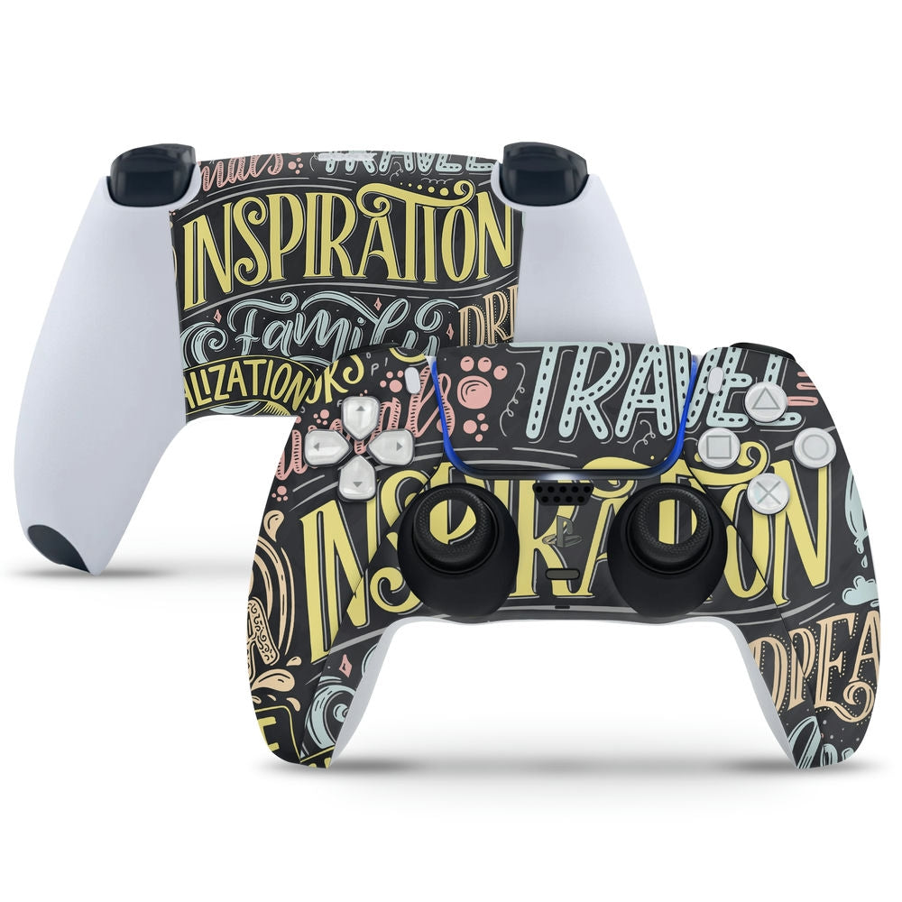 PlayStation 5 Controller Skin - Travel Inspiration Quotes – SkinsLegend