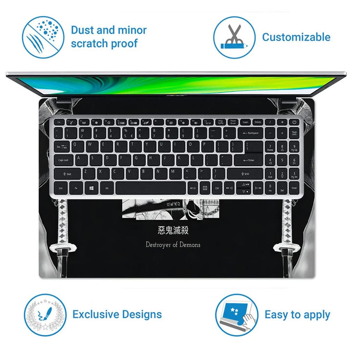 Shop Anime Destroyer of Demons Laptop Skin | Buy Online Now – SkinsLegend