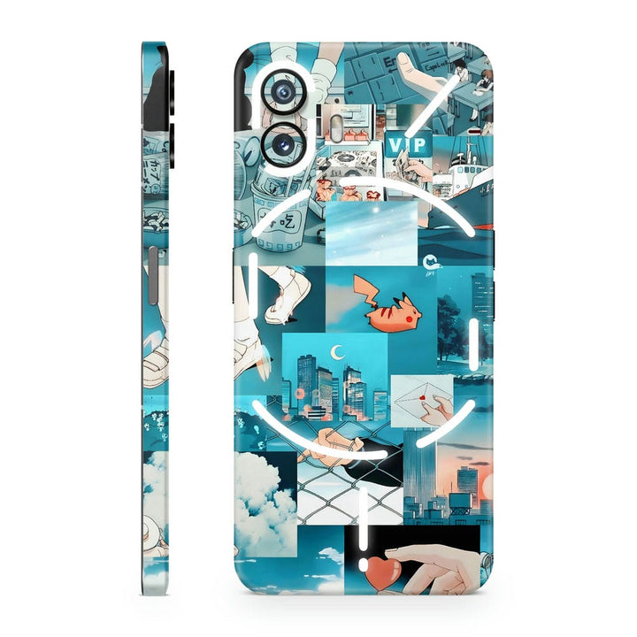 Mobile Skin Wrap Anime Aesthetic Design : Protect Your Phone and Add a ...