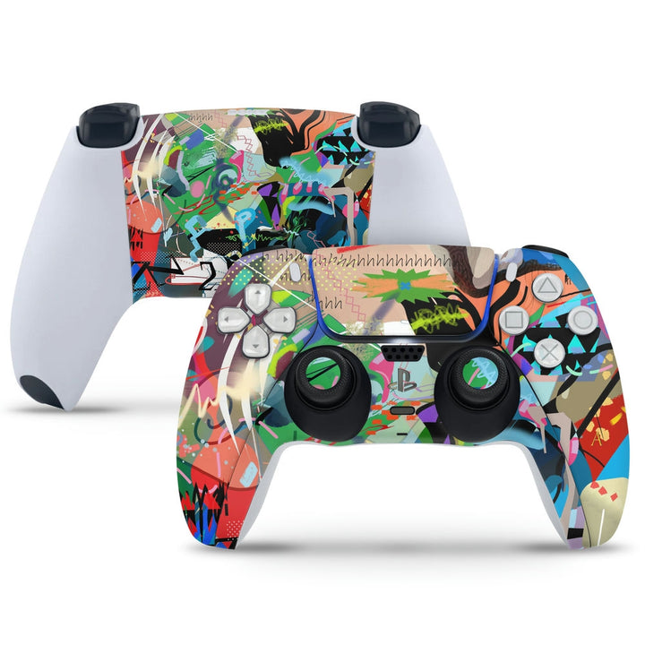 PlayStation 5 Controller Skin - Multicolour Graffiti Art – SkinsLegend