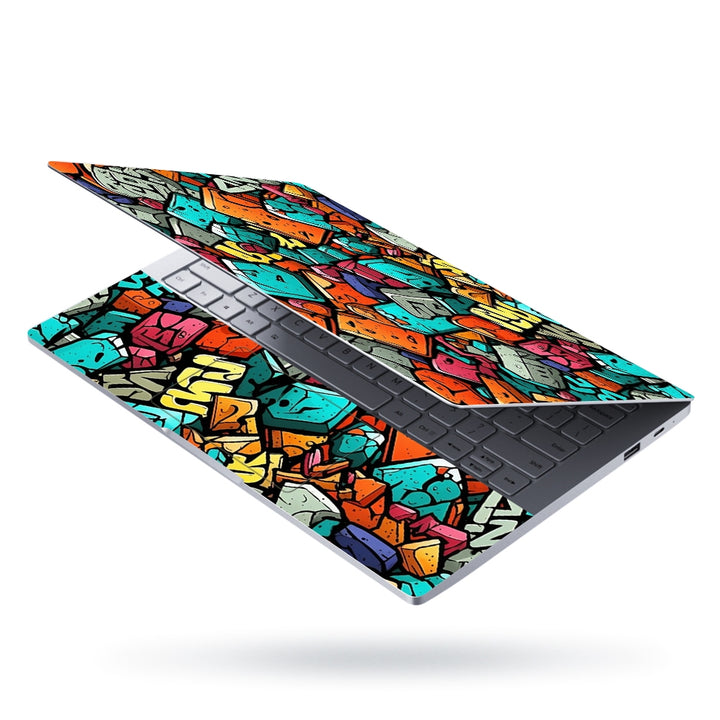 Shop A Close Up of a Bunch of Cartoon Laptop Skin | Buy Online Now ...