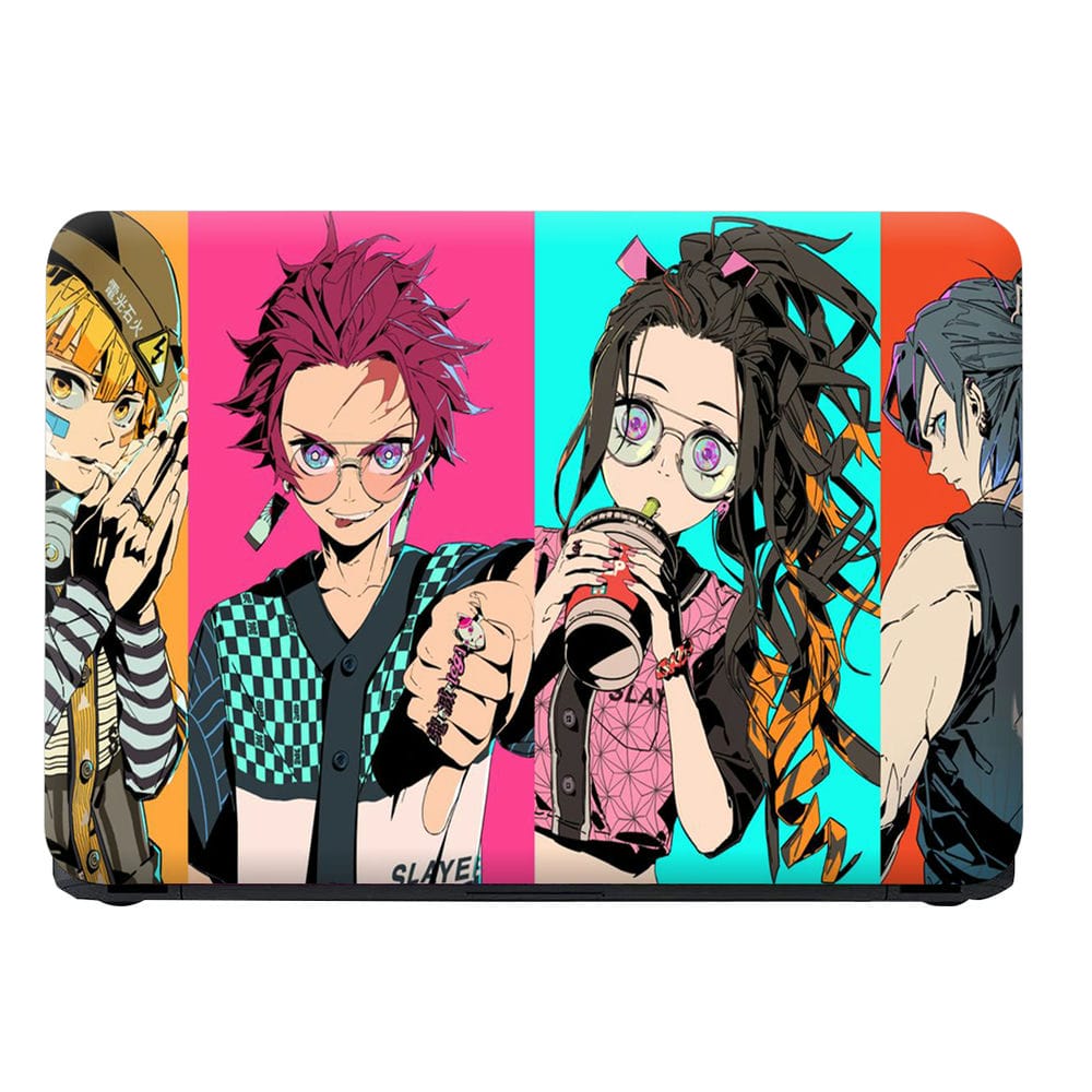 Shop Inosuke Hashibira Nezuko Kamado Laptop Skin | Buy Online Now ...