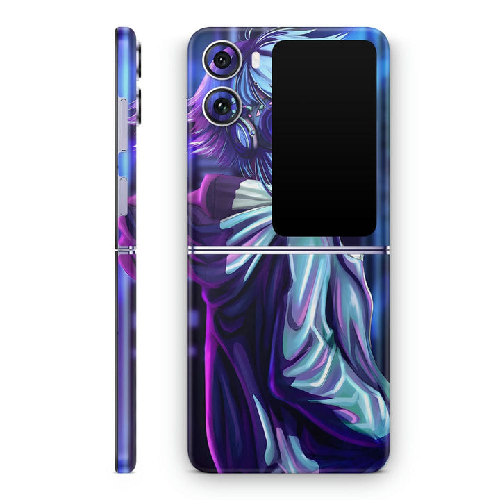 Mobile Skin Wrap Anime Neon Cool Guy : Protect Your Phone and Add a ...
