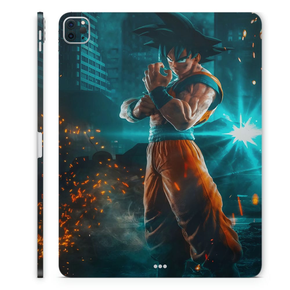 Goku Angry Design Tablet Skin Wrap - Elevate Your Tablet's Look ...