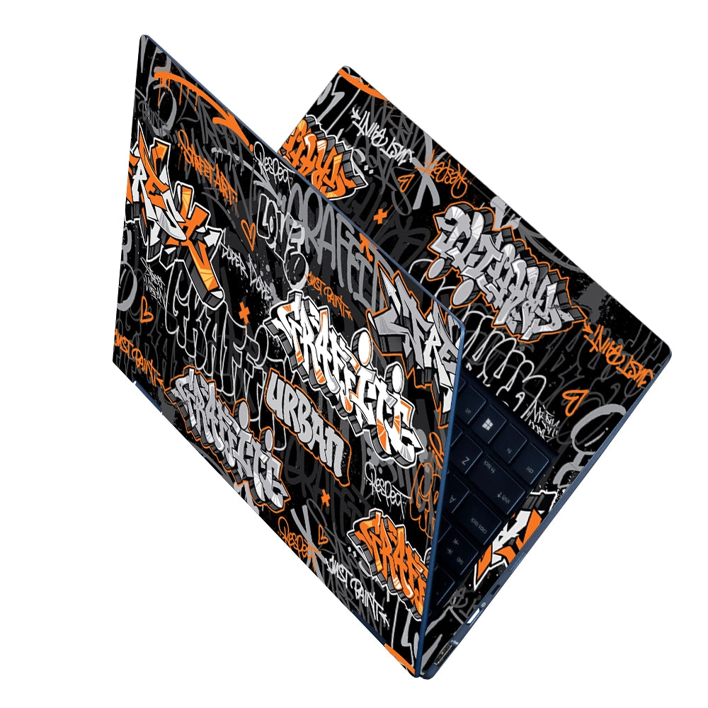 Shop Love Urban Graffiti Laptop Skin | Buy Online Now – SkinsLegend