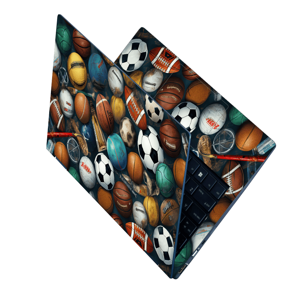 Shop Sports Background Laptop Skin | Buy Online Now – SkinsLegend