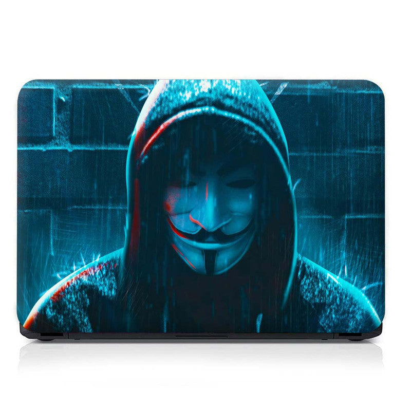 Full Panel Laptop Skin - Anonymous Hacker Mask – SkinsLegend