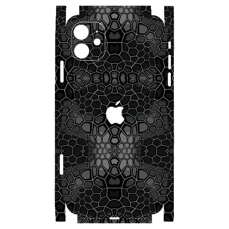 Apple iPhone Skin Wrap - Black Snake Skin – SkinsLegend