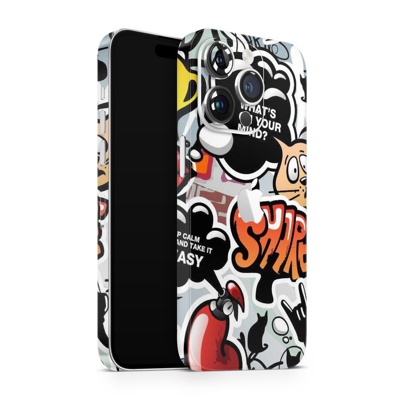 Apple iPhone Skin Wrap - Share Graffiti – SkinsLegend
