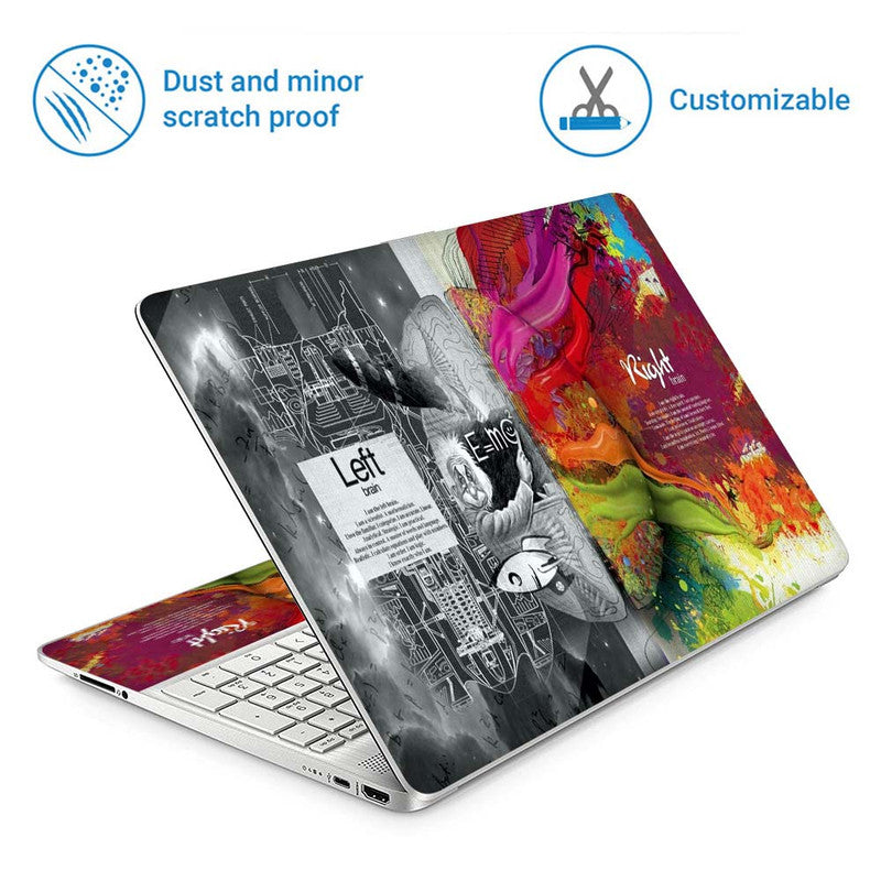 Full Panel Laptop Skin - Brain EMC2 – SkinsLegend