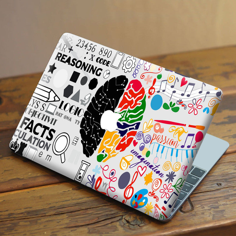 Laptop Skin for Apple MacBook - Brain Reasoning – SkinsLegend