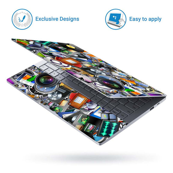 Full Panel Laptop Skin - Camera Sticker Bomb – SkinsLegend