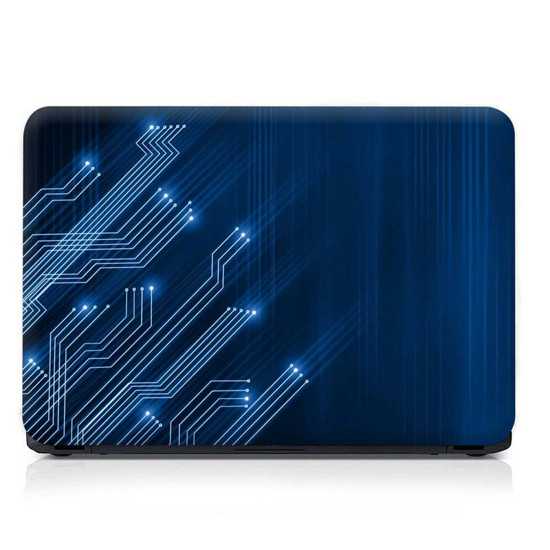 Full Panel Laptop Skin - Circuit on Blue – SkinsLegend
