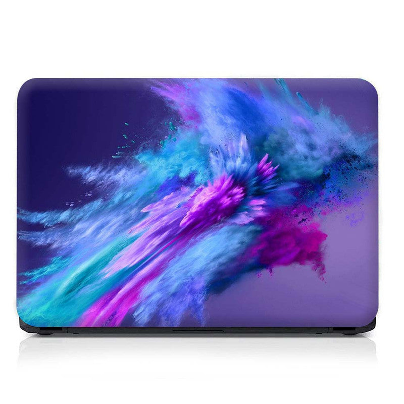 Full Panel Laptop Skin - Color Powder Spray Abstract – SkinsLegend