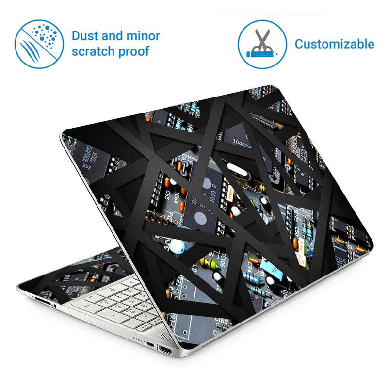 Full Panel Laptop Skin - Colorfull Motherboard – SkinsLegend