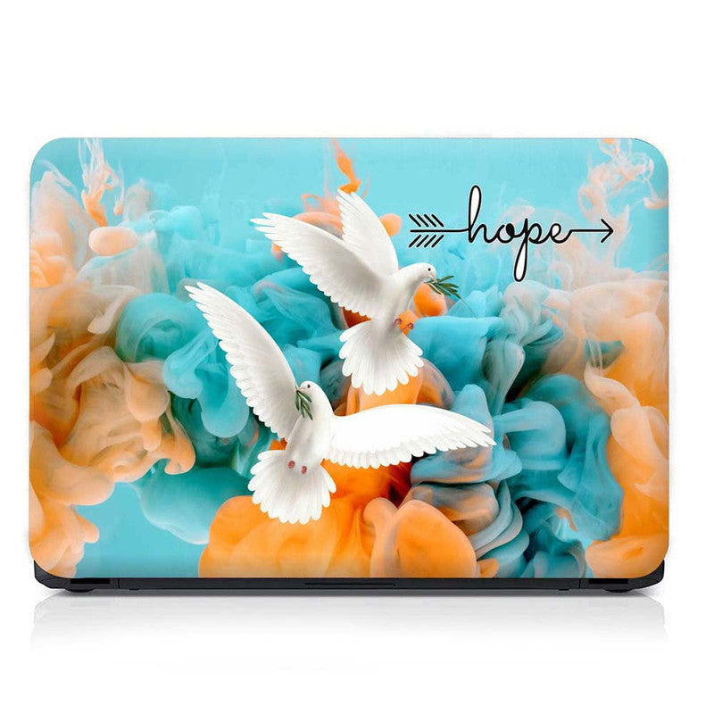 Full Panel Laptop Skin - Dove Hope Smoke – SkinsLegend