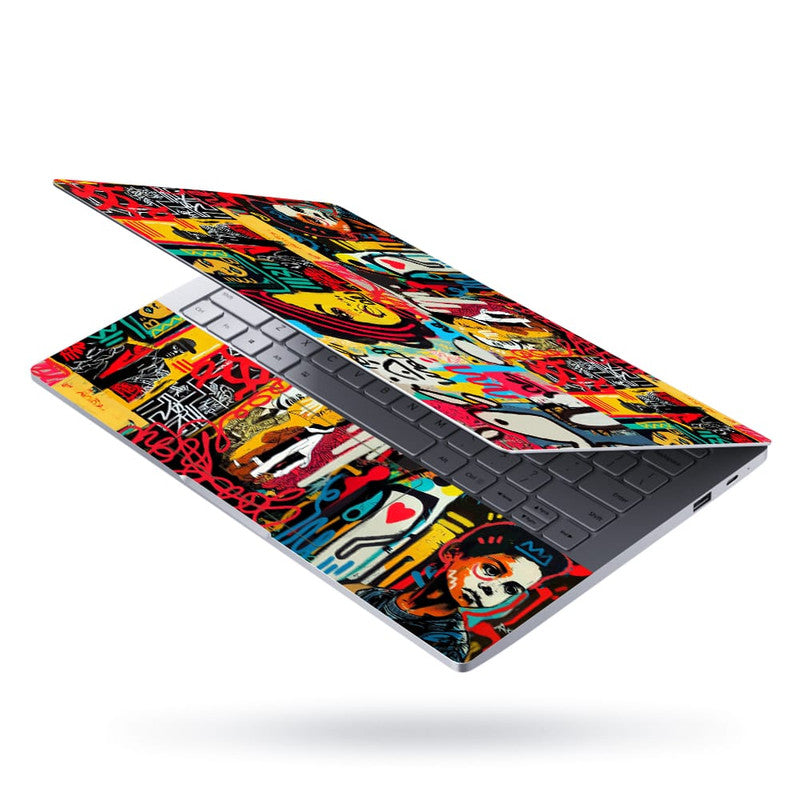 Laptop Skin - Girl Boy Face Graffiti for 15.6 inch Laptop – SkinsLegend