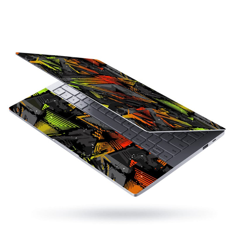 Laptop Skin - Neon Graffiti Triangle for 15.6 inch Laptop – SkinsLegend