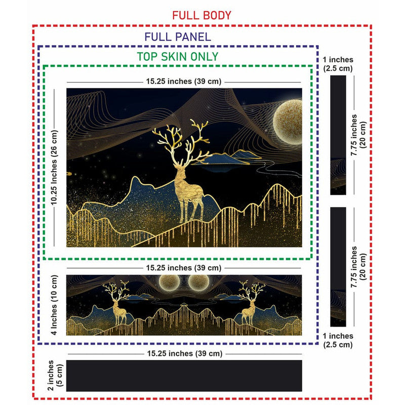 Laptop Skin - Golden Dear for 15.6 inch Laptop – SkinsLegend