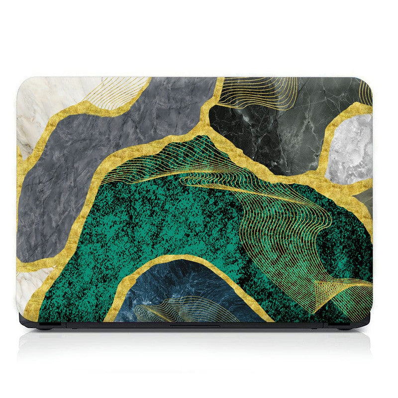Laptop Skin - Golden Highlighter On Grey Rock for 15.6 inch Laptop ...