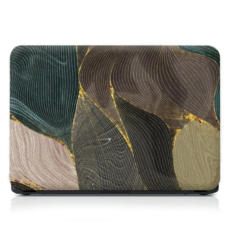 Laptop Skin - Golden Highlighter On Leaves for 15.6 inch Laptop ...
