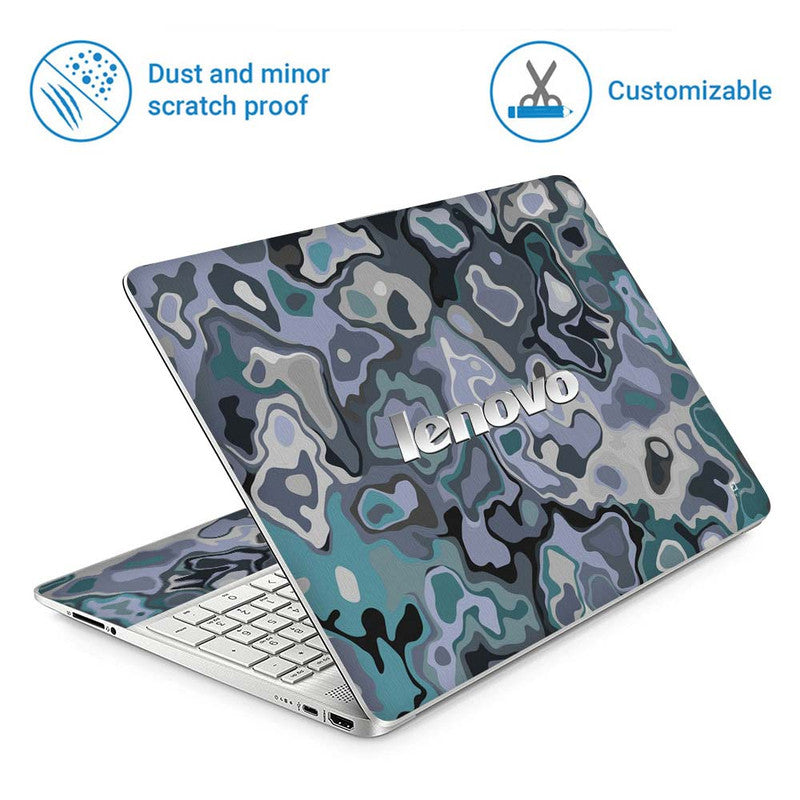 Full Panel Laptop Skin - Lenovo Green Tone Camouflage – SkinsLegend