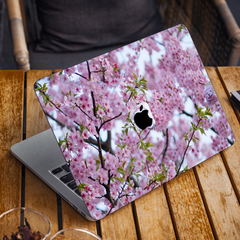 Laptop Skin for Apple MacBook - Light Pink Flowers – SkinsLegend