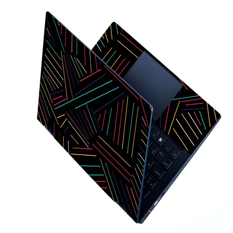 Full Panel Laptop Skin - Neon Lines – SkinsLegend