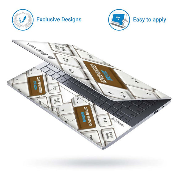 Full Panel Laptop Skin - New Doors Keyboard – SkinsLegend